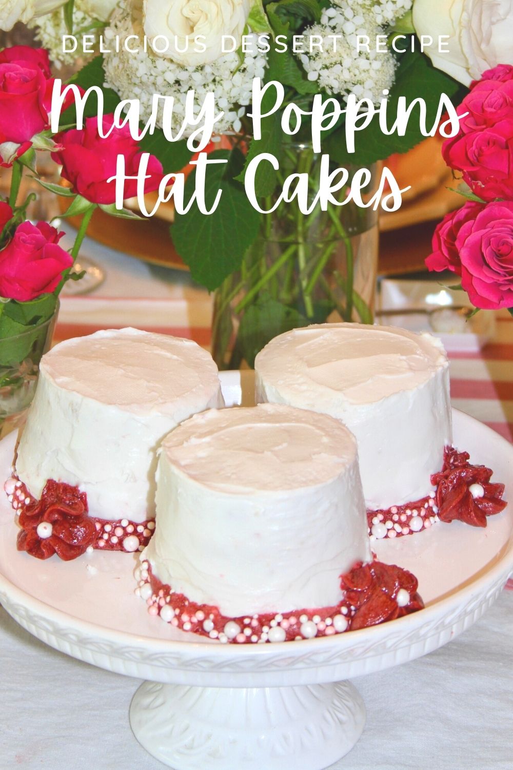 Mary Poppins Hat Cakes - Pixie Dust & Posies