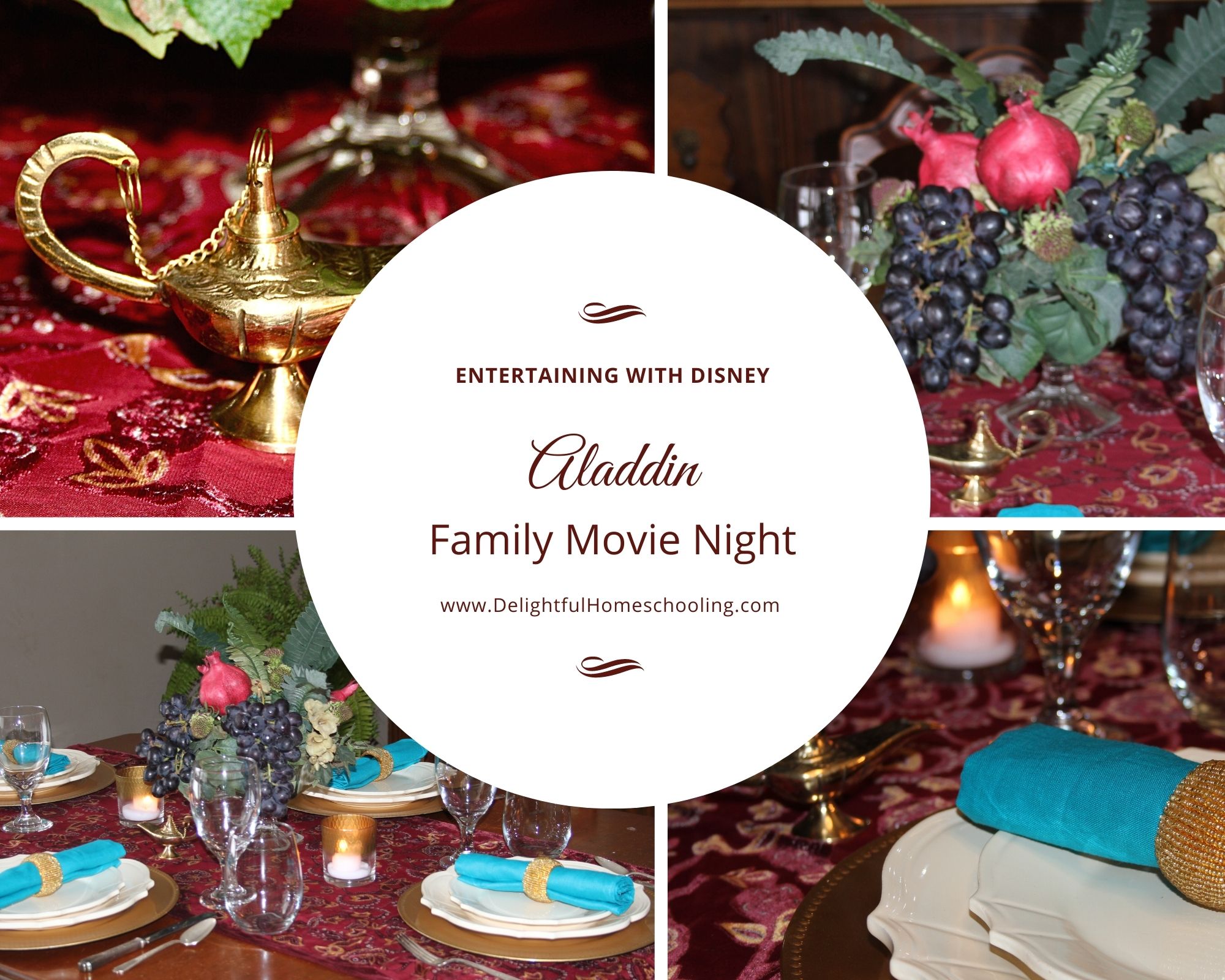 Aladdin Dinner - Pixie Dust & Posies