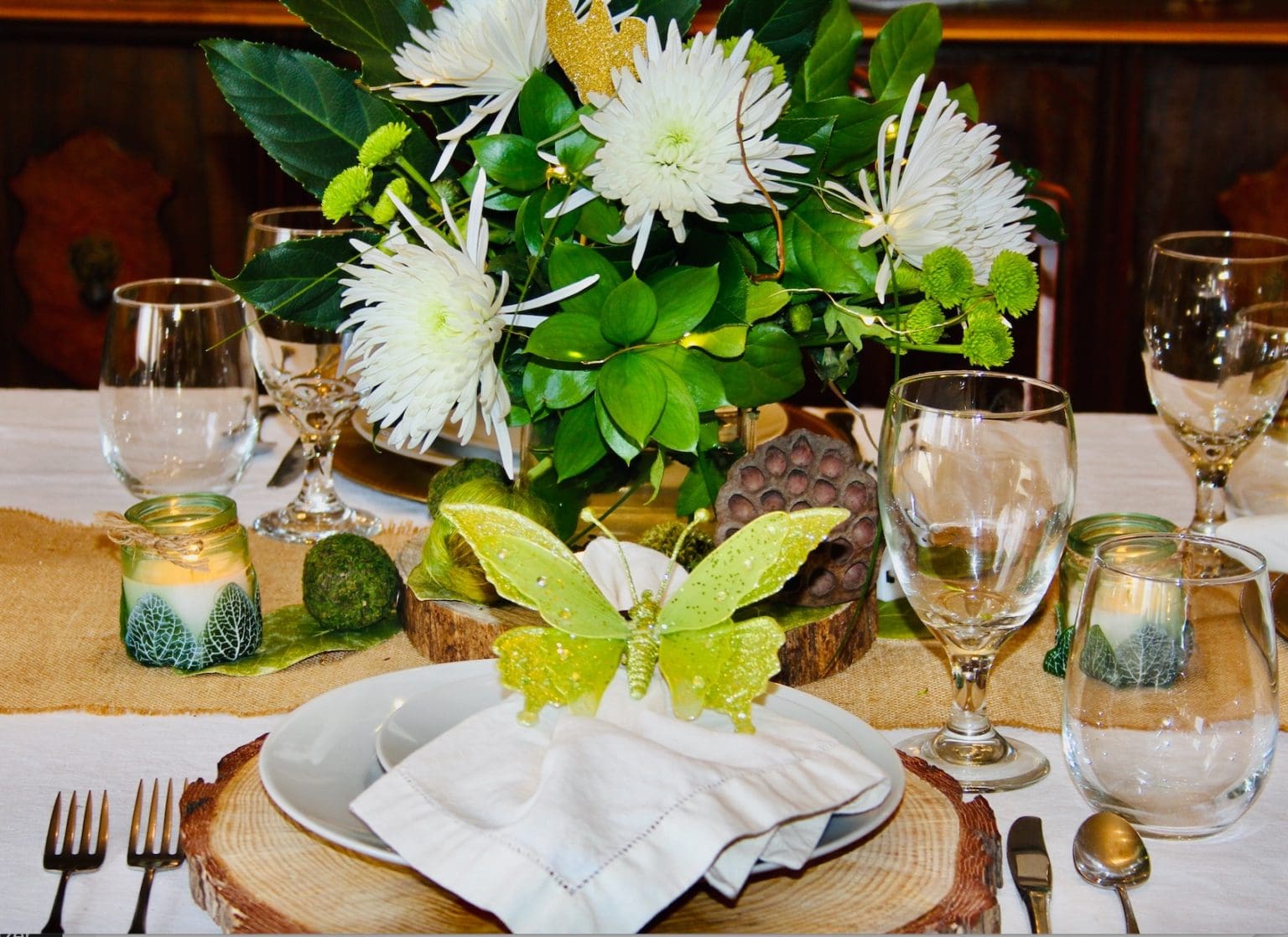 Peter Pan Dinner - Pixie Dust & Posies