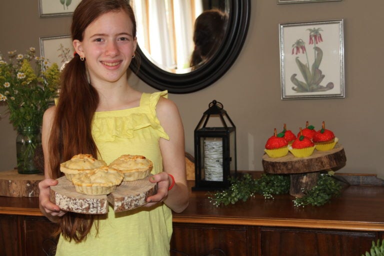 Mini Apple Cranberry Pies - Pixie Dust & Posies