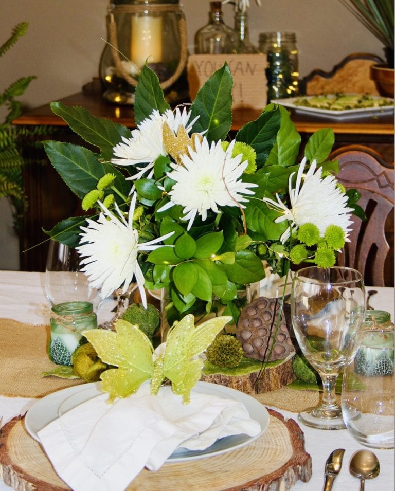 Peter Pan Dinner - Pixie Dust & Posies