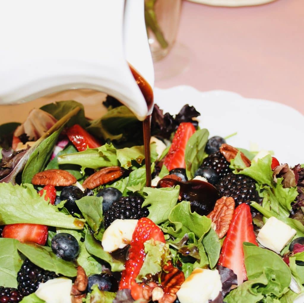 Berries & Brie Salad - Pixie Dust & Posies