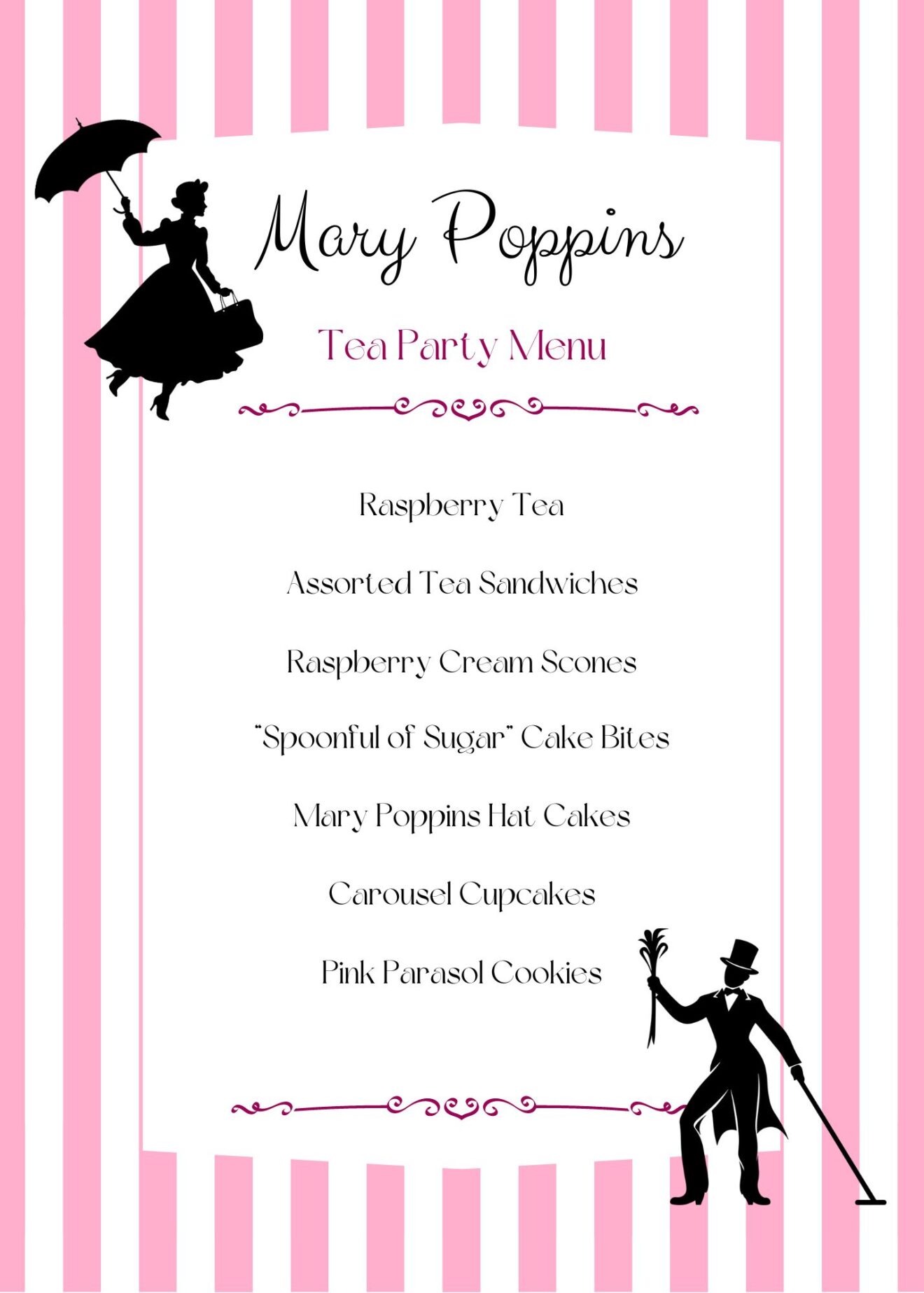 Mary Poppins Tea Party - Pixie Dust & Posies