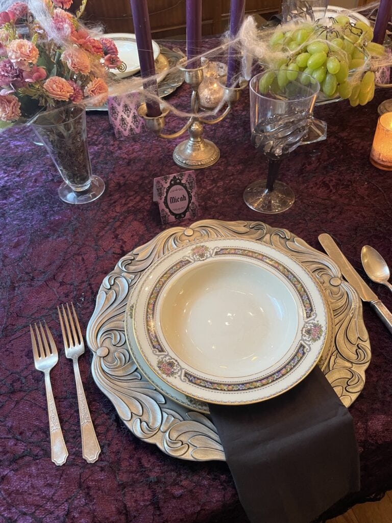 Haunted Mansion Dinner - Pixie Dust & Posies