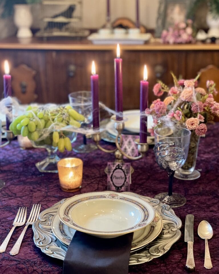 Haunted Mansion Dinner - Pixie Dust & Posies