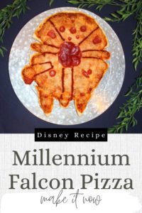 Millennium Falcon Pizza - Pixie Dust & Posies