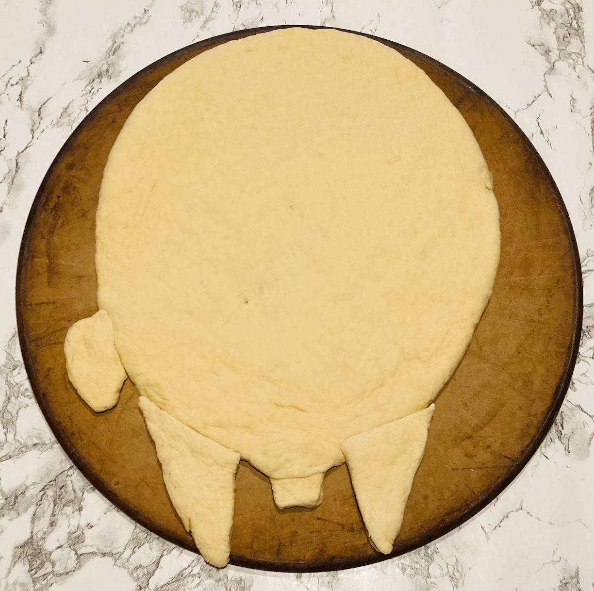 Millennium Falcon Pizza - Pixie Dust & Posies