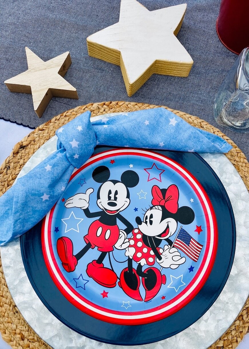 Disney Patriotic Farmhouse BBQ - Pixie Dust & Posies