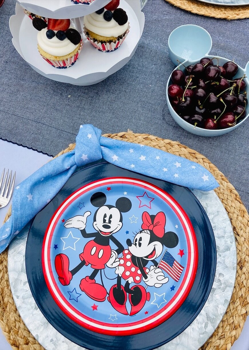 Disney Patriotic Farmhouse BBQ - Pixie Dust & Posies