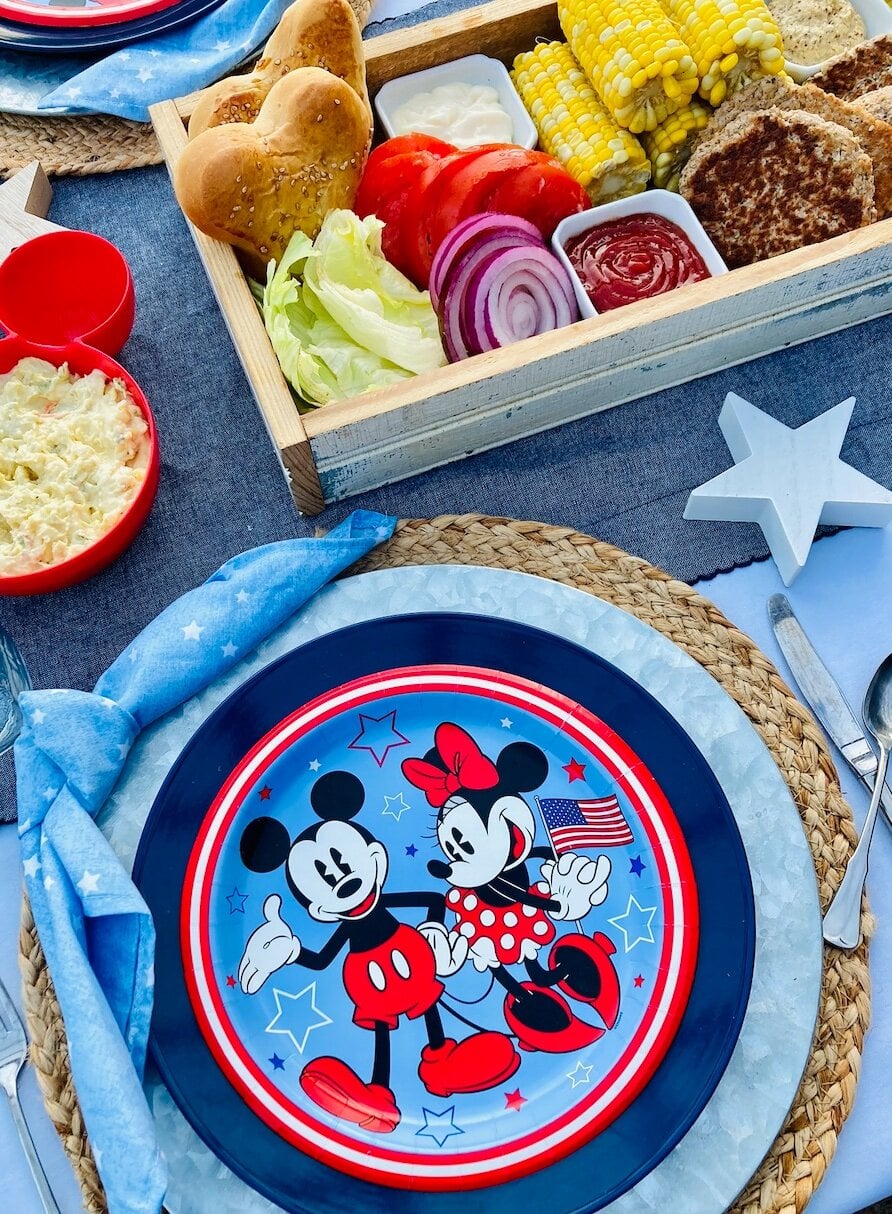 Disney Patriotic Farmhouse BBQ - Pixie Dust & Posies