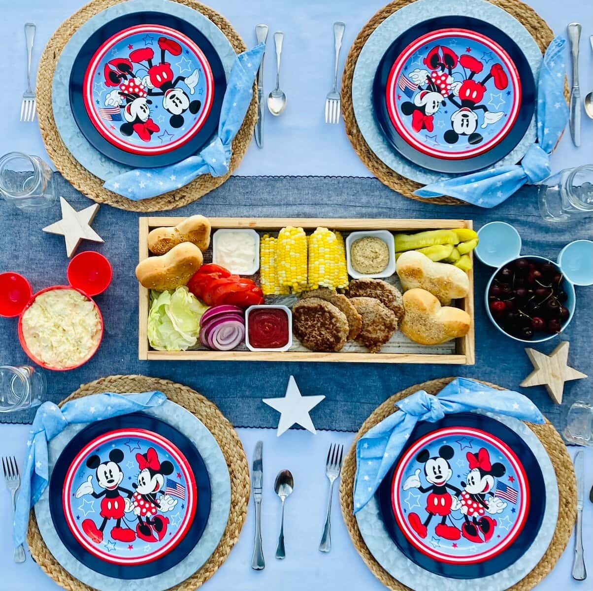 Disney Patriotic Farmhouse BBQ - Pixie Dust & Posies