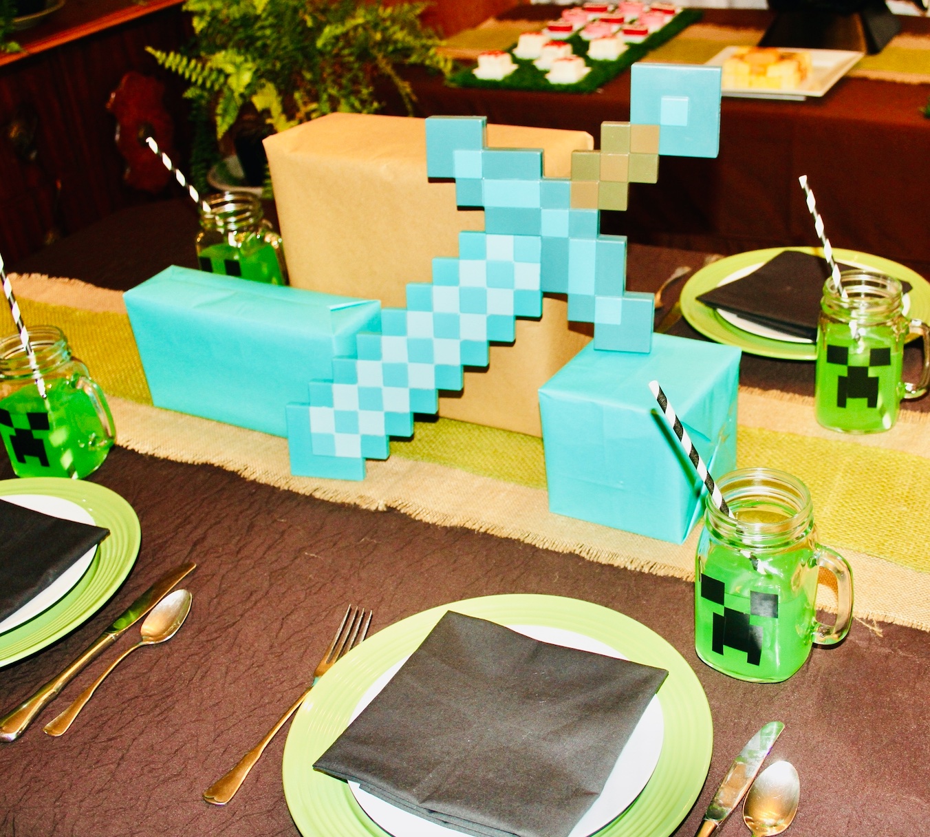 Minecraft Party - Pixie Dust & Posies