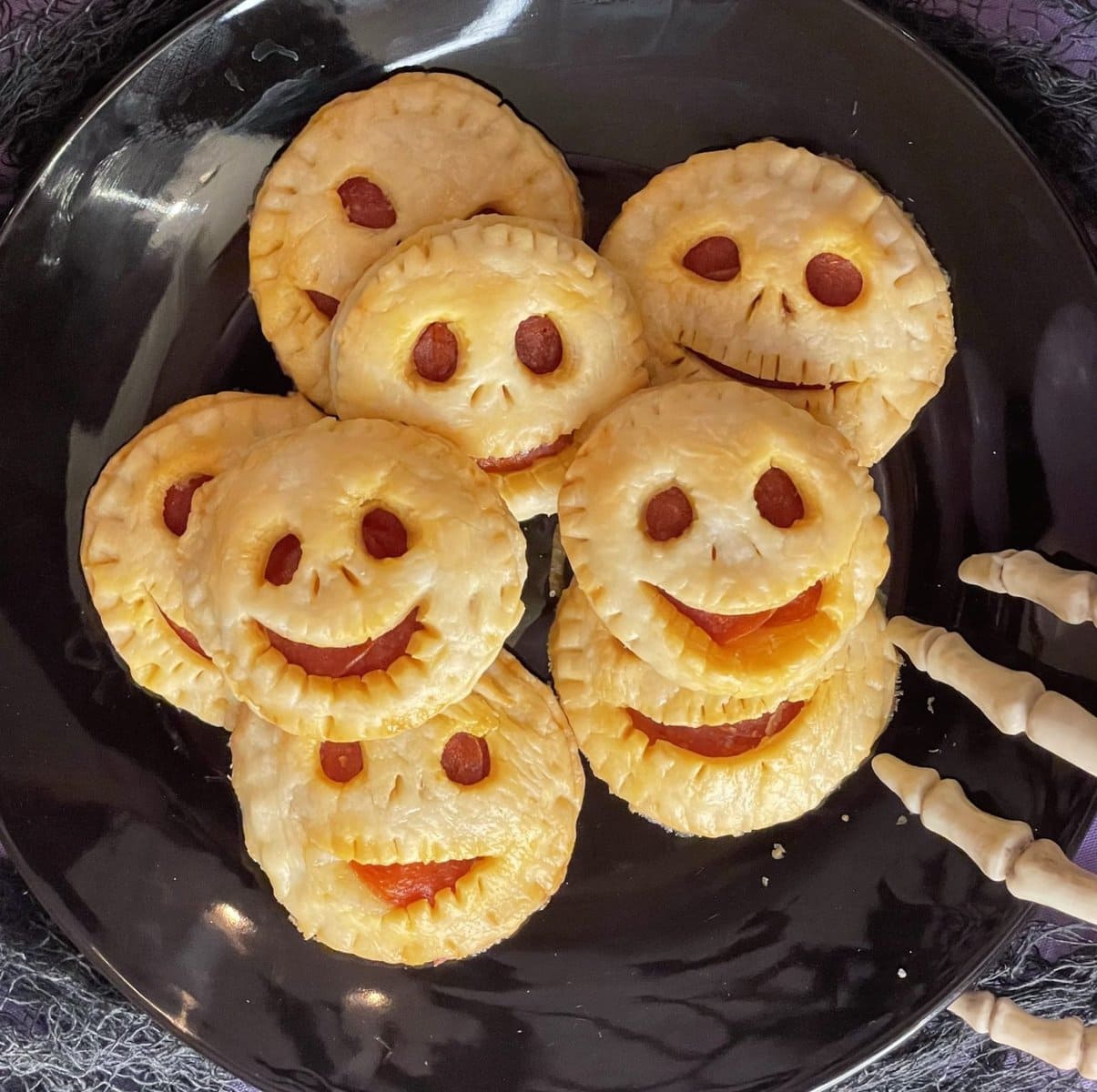 Jack Skellington Hand Pies - Pixie Dust & Posies
