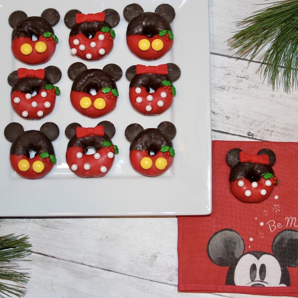 Mickey & Minnie Donuts - Pixie Dust & Posies