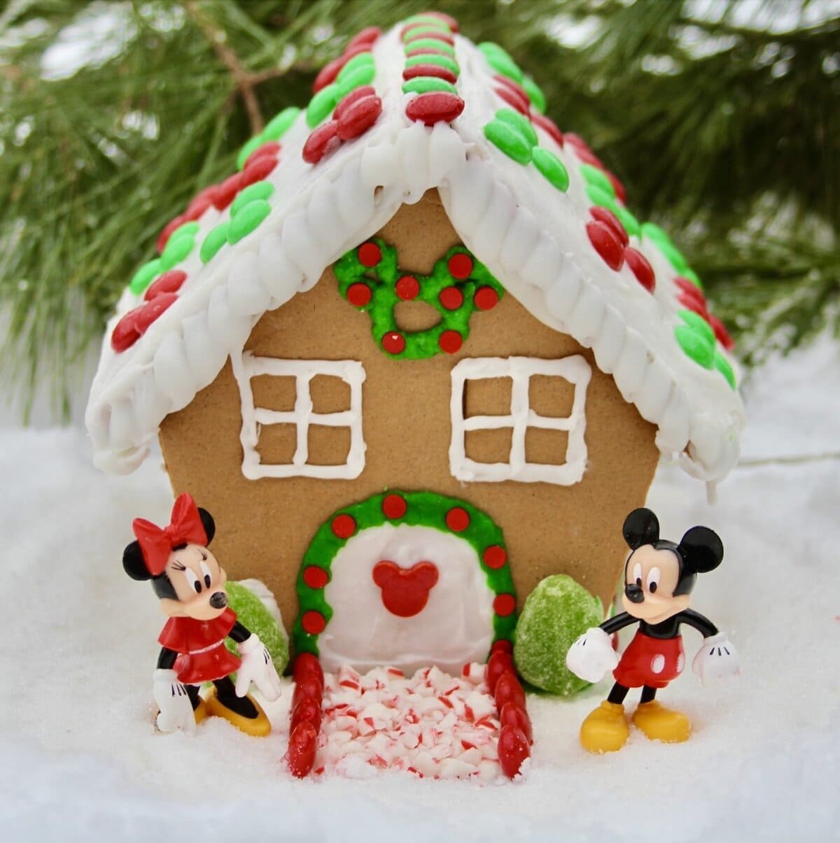 Mickey's Candy Gingerbread House - Pixie Dust & Posies