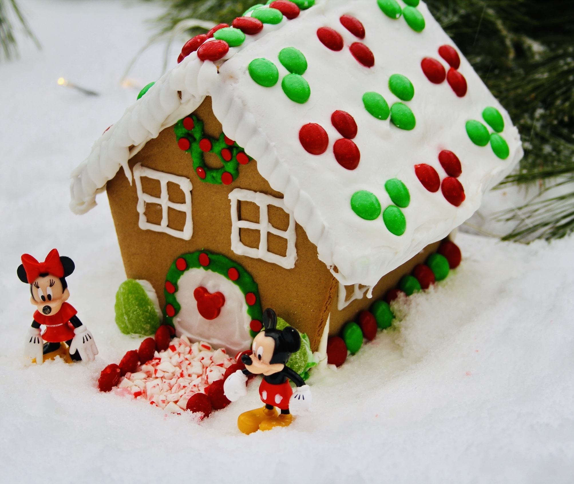 Mickey's Candy Gingerbread House - Pixie Dust & Posies