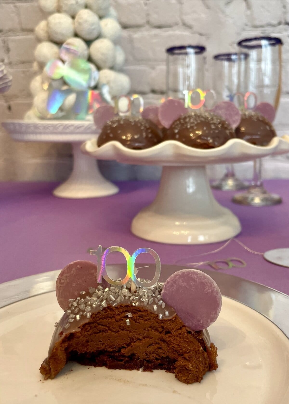 Mickey Ear Mini Cakes - Pixie Dust & Posies