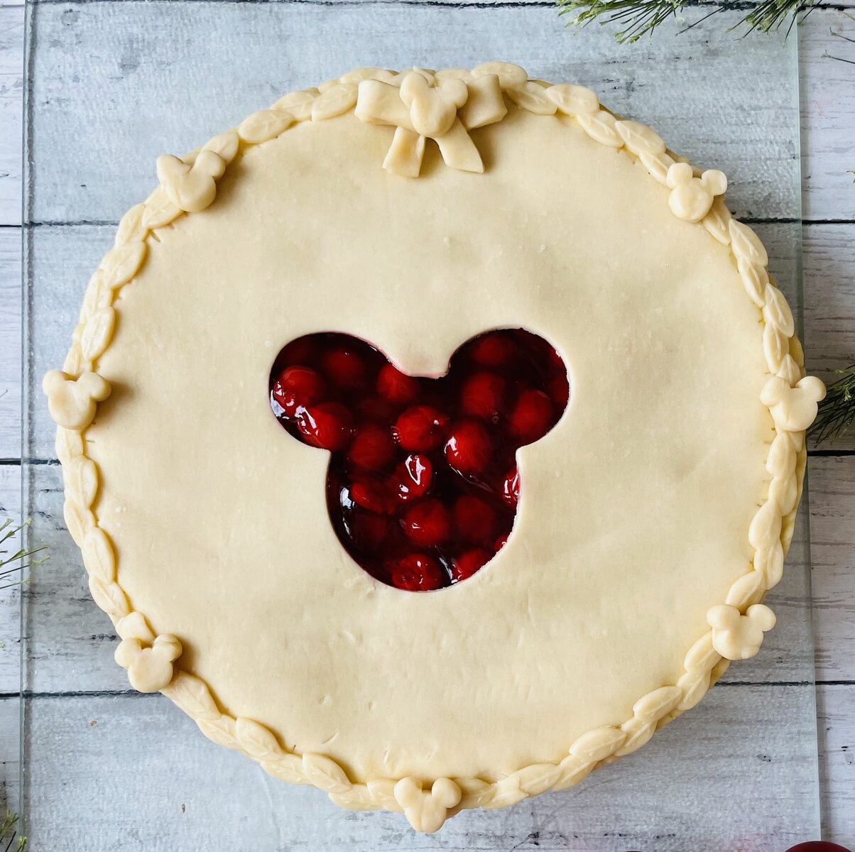 Mickey Wreath Pie - Pixie Dust & Posies