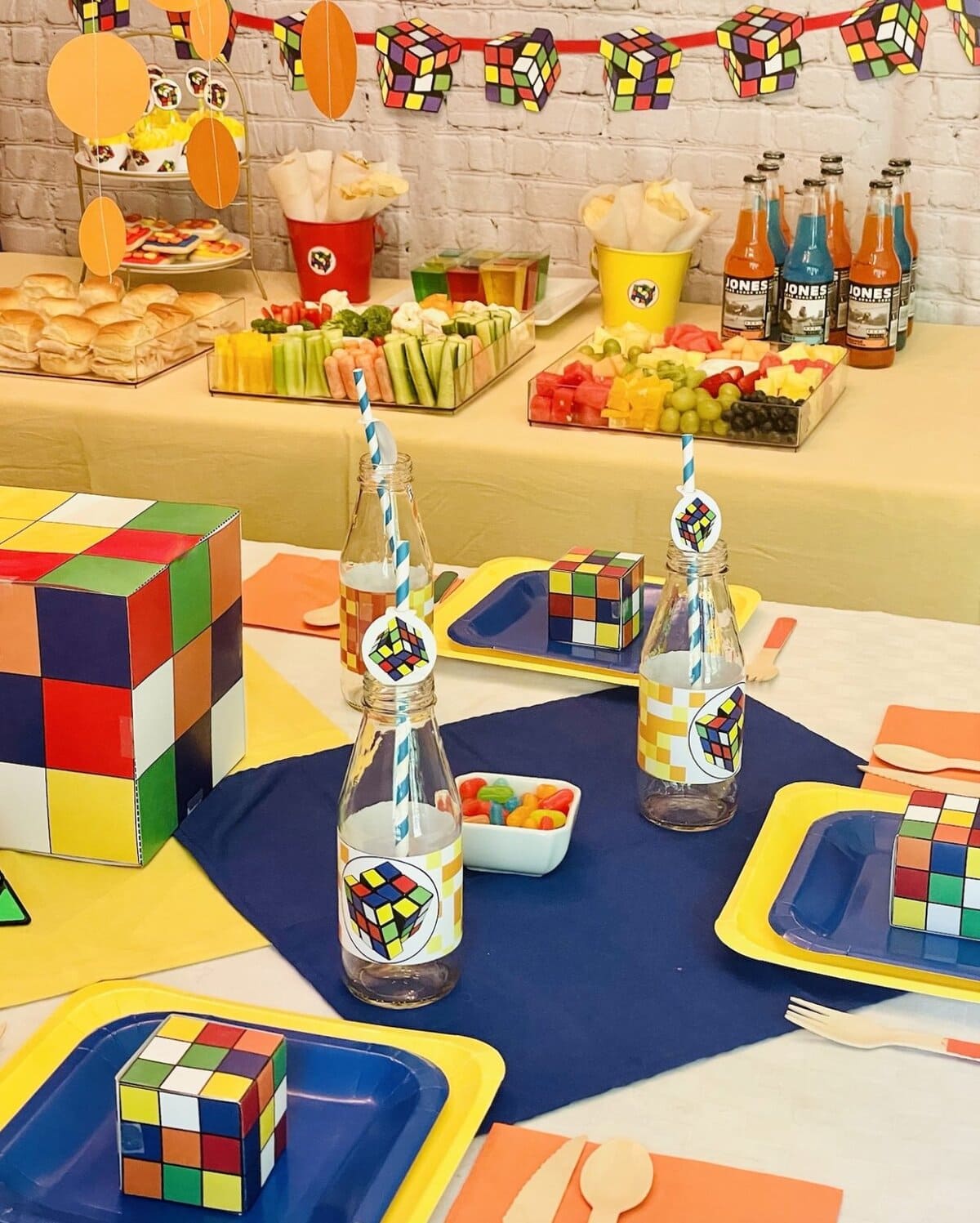 Rubik's Cube Party - Pixie Dust & Posies