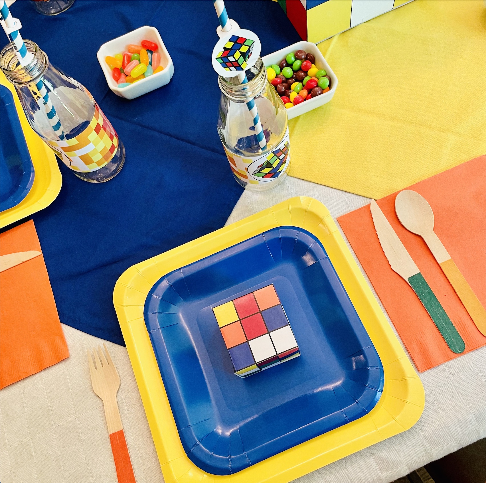 Rubik's Cube Party - Pixie Dust & Posies