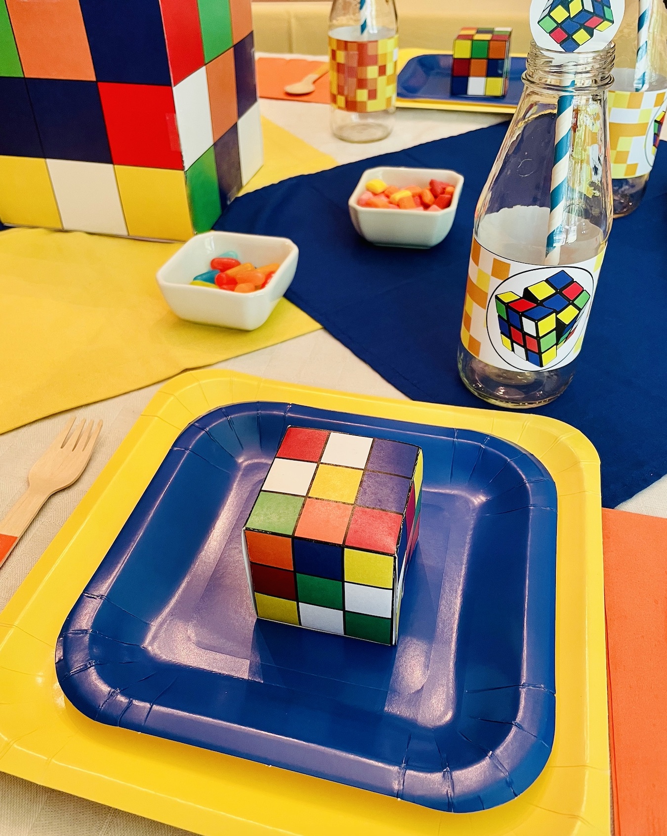 Rubik's Cube Party - Pixie Dust & Posies