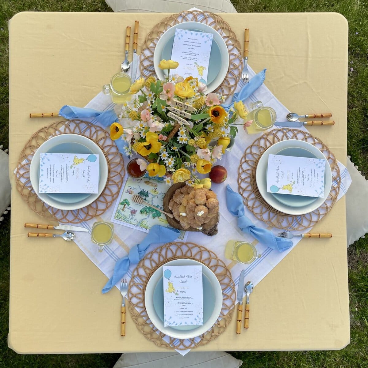 Winnie the Pooh Picnic - Pixie Dust & Posies