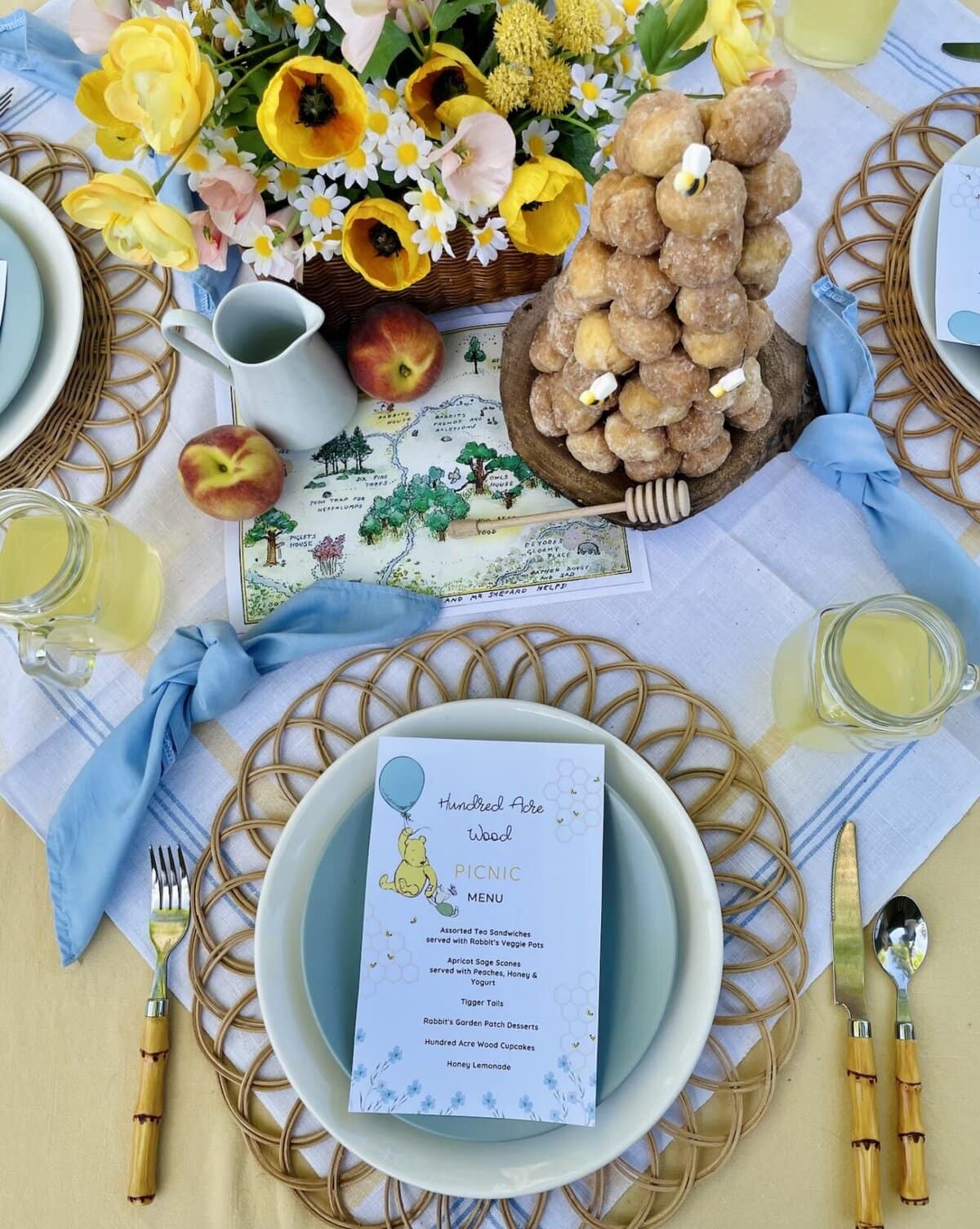Winnie the Pooh Picnic - Pixie Dust & Posies