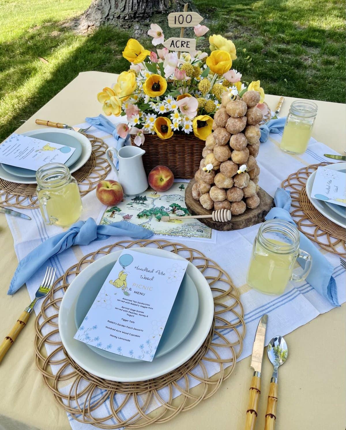 Winnie the Pooh Picnic - Pixie Dust & Posies