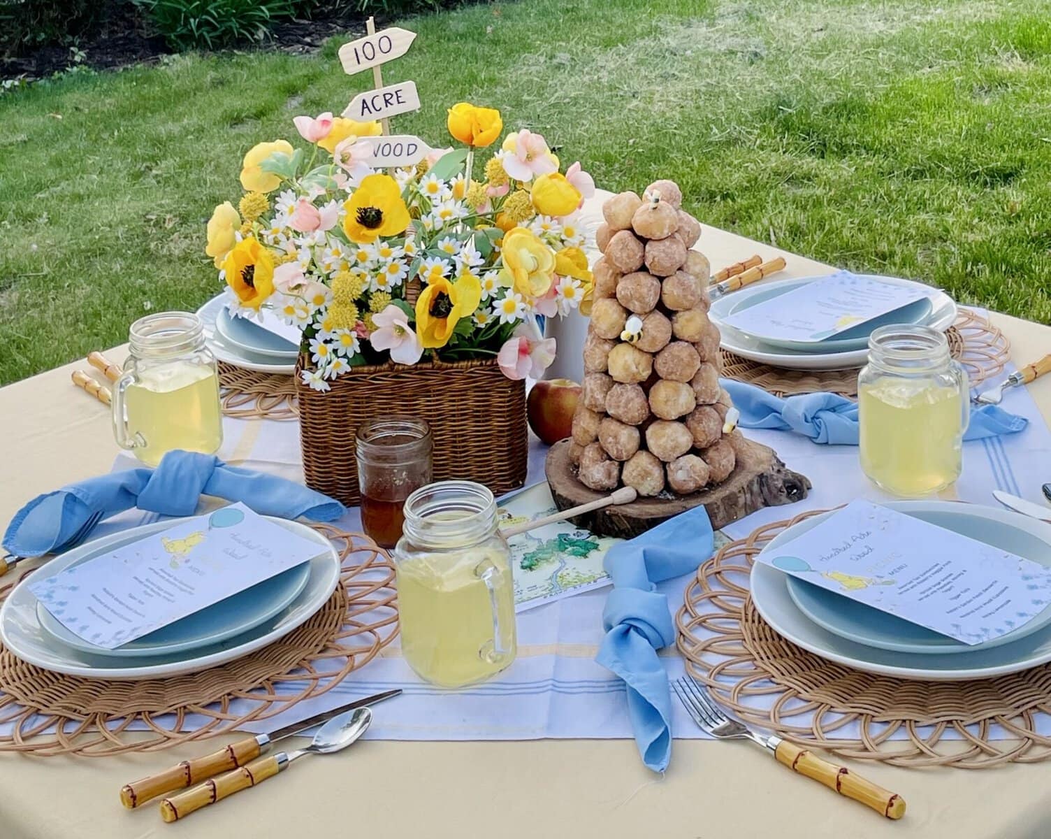 Winnie the Pooh Picnic - Pixie Dust & Posies