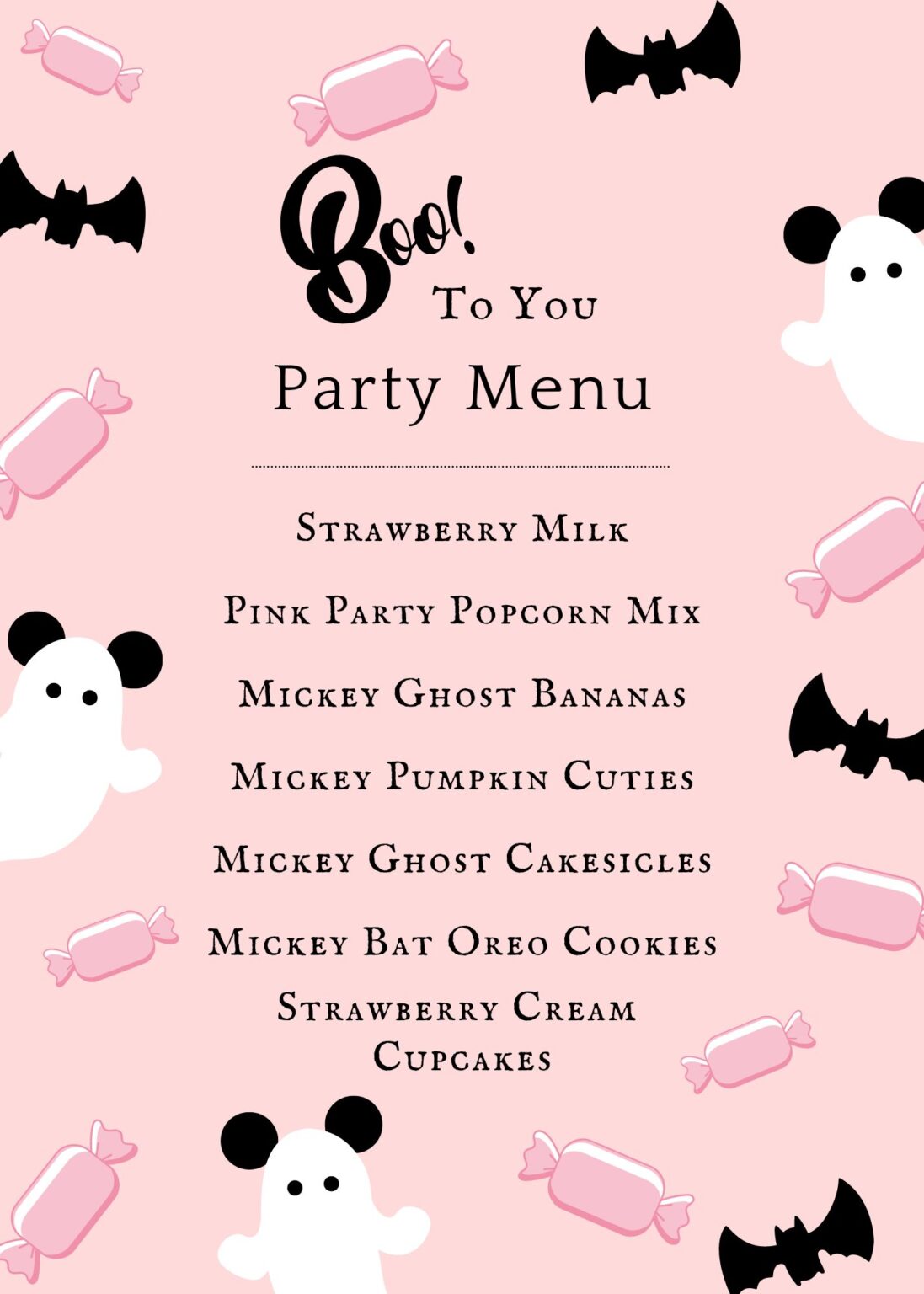Mickey Halloween Party - Pixie Dust & Posies