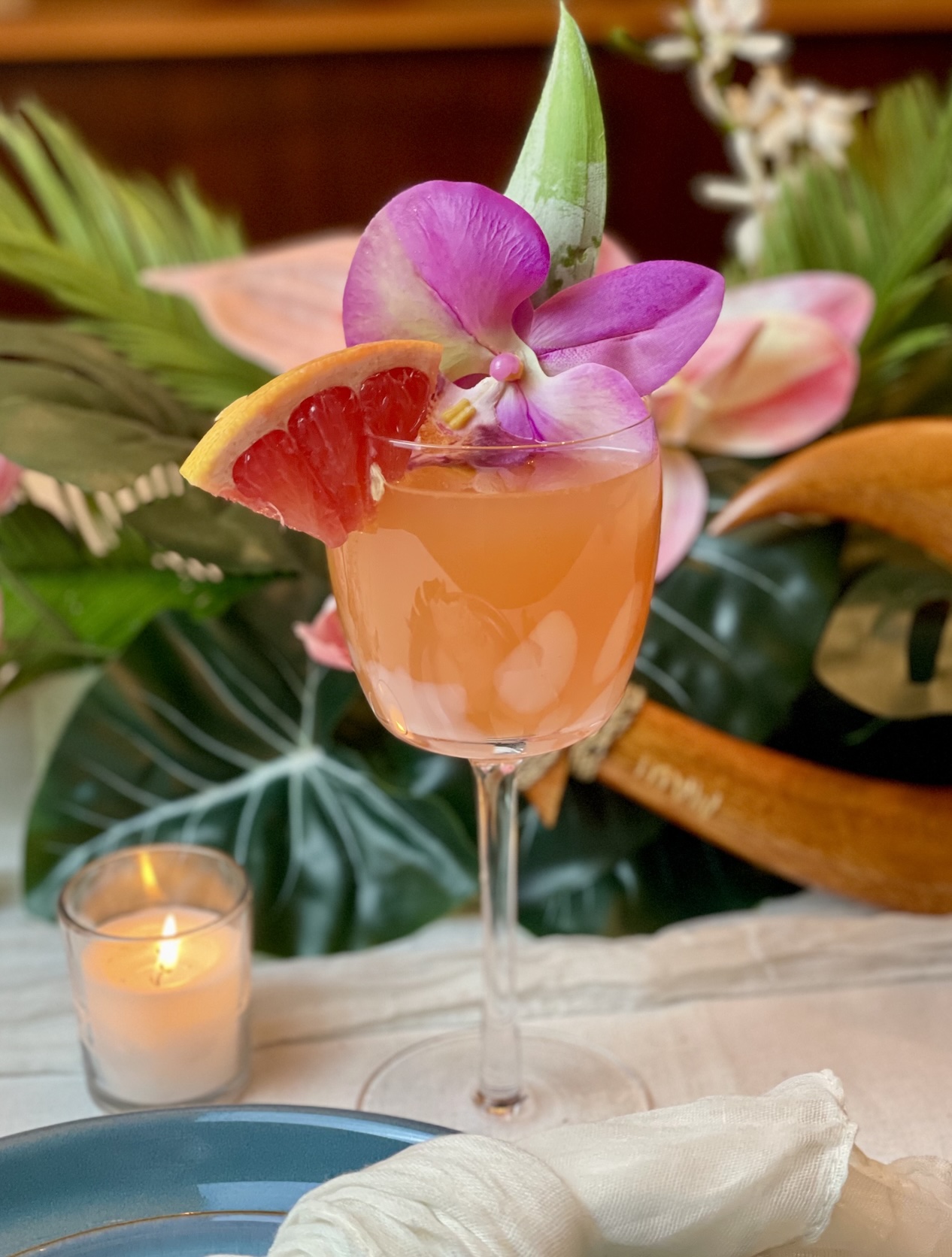 Island Glow Cocktails - Pixie Dust & Posies