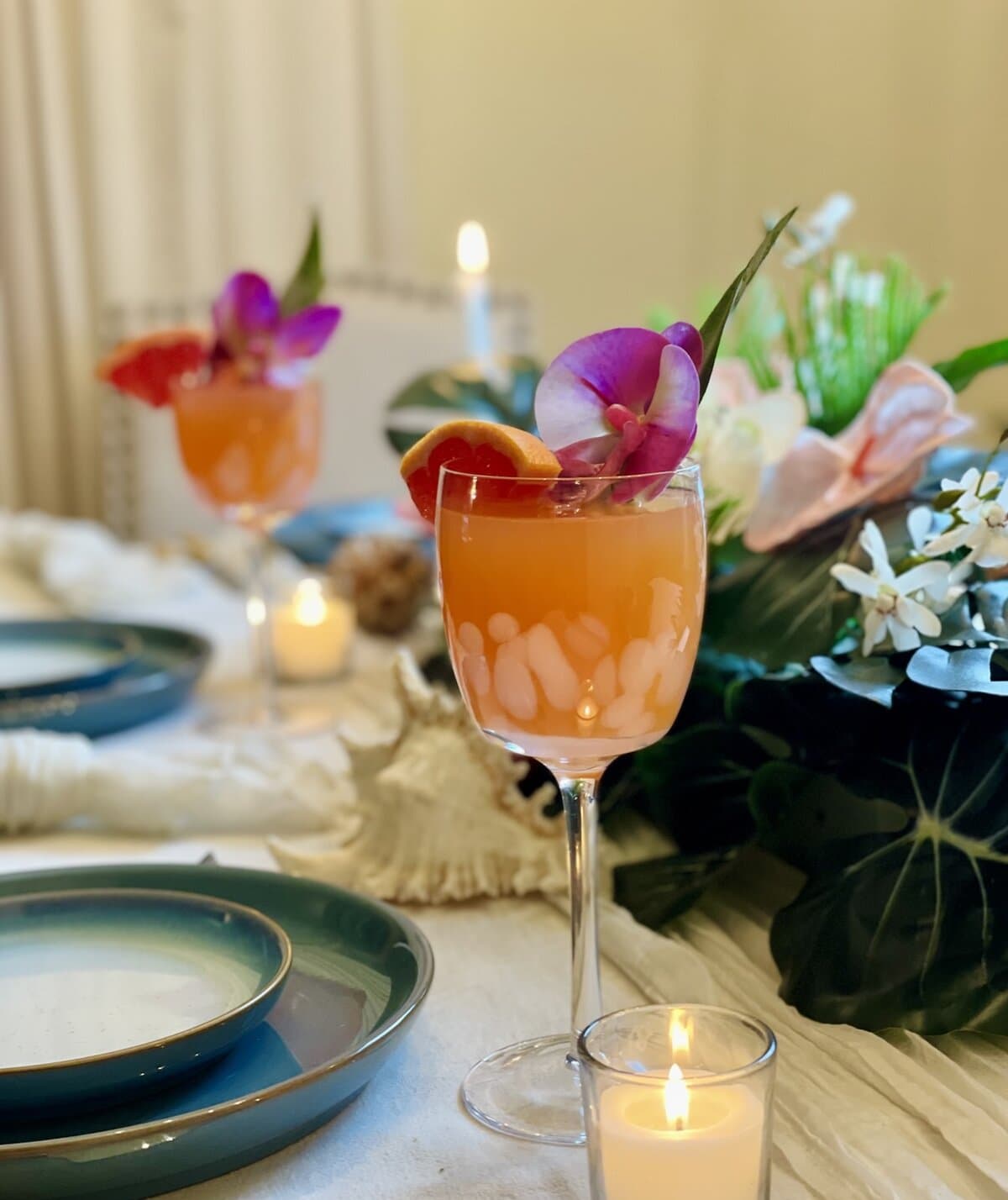 Island Glow Cocktail - Pixie Dust & Posies