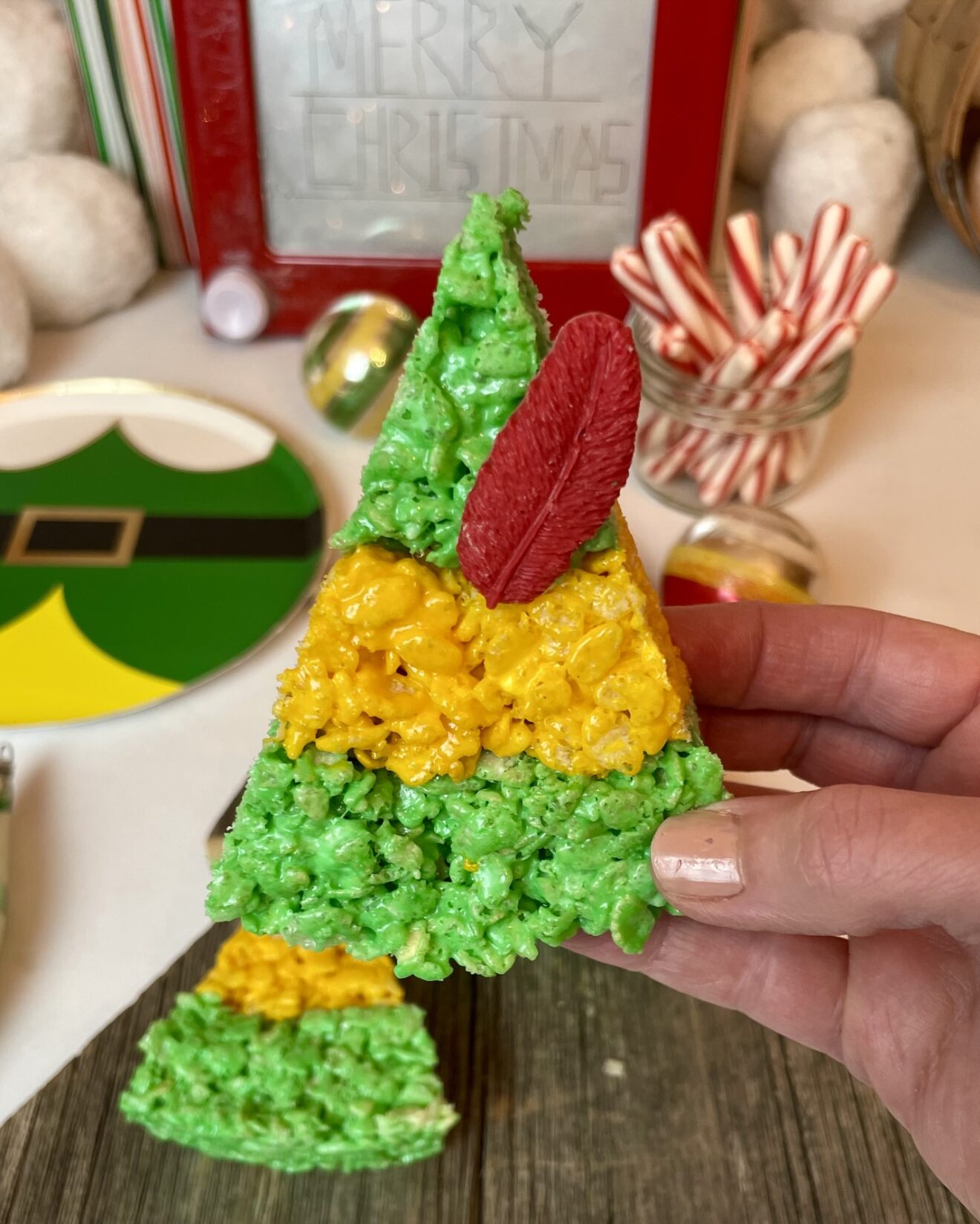 Elf Krispie Treats - Pixie Dust & Posies