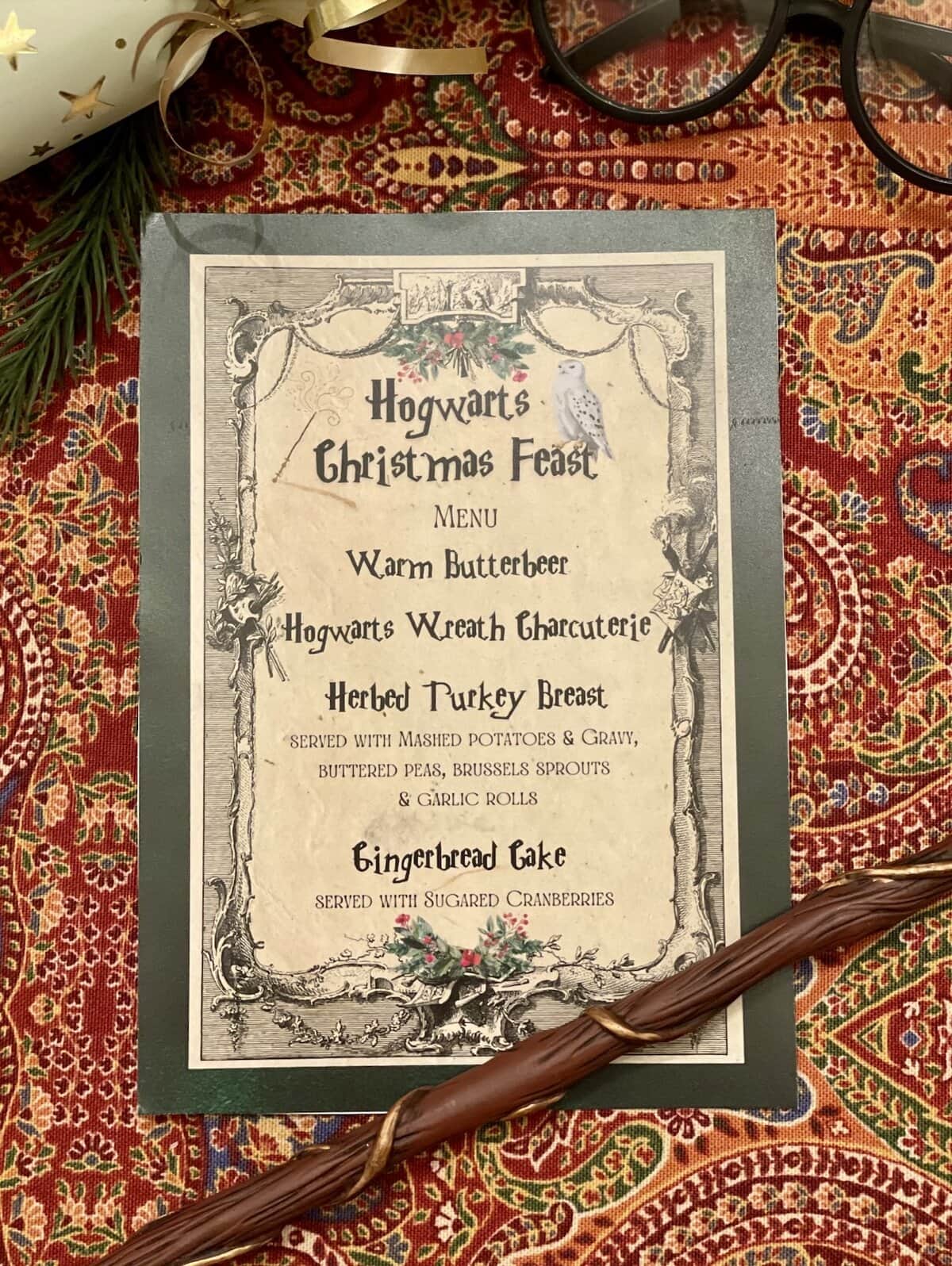 A Magical Hogwarts Christmas Feast - Pixie Dust & Posies