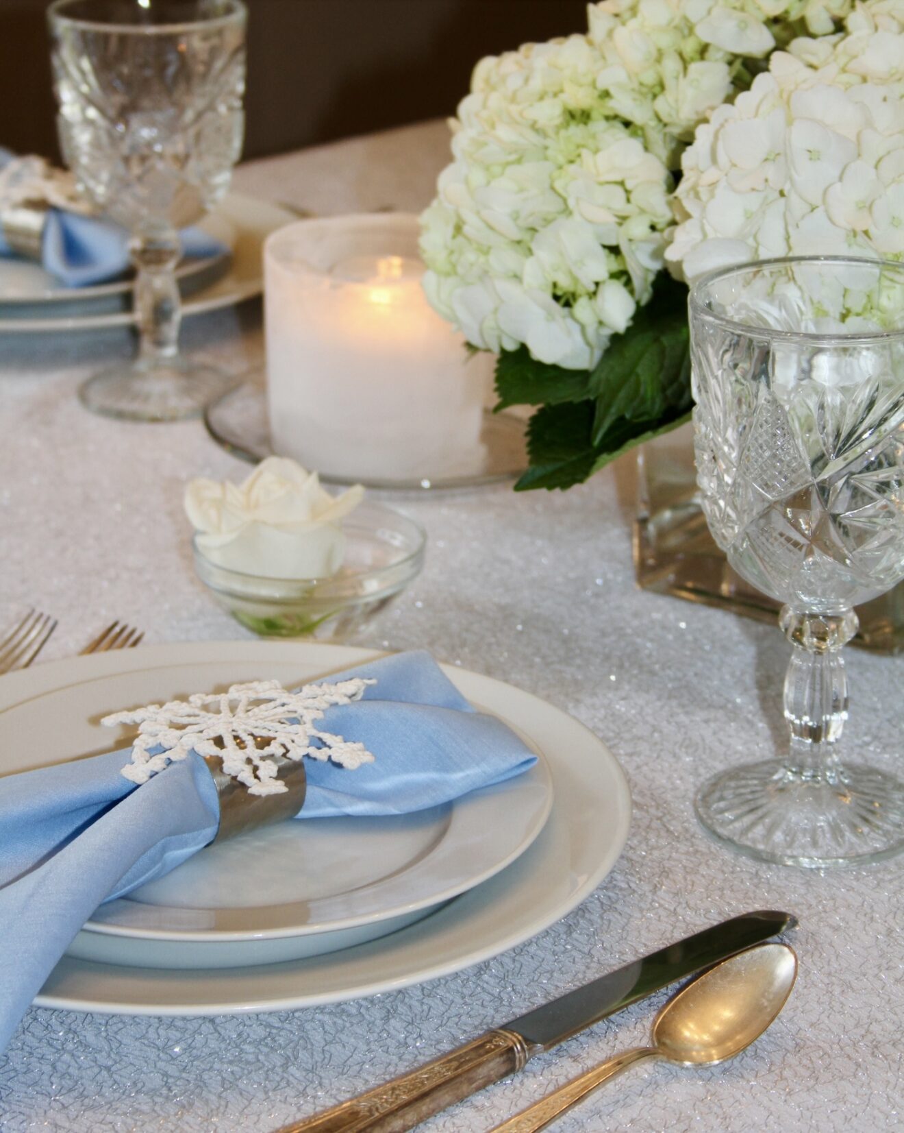 Frozen-themed Disney Dinner - Pixie Dust & Posies