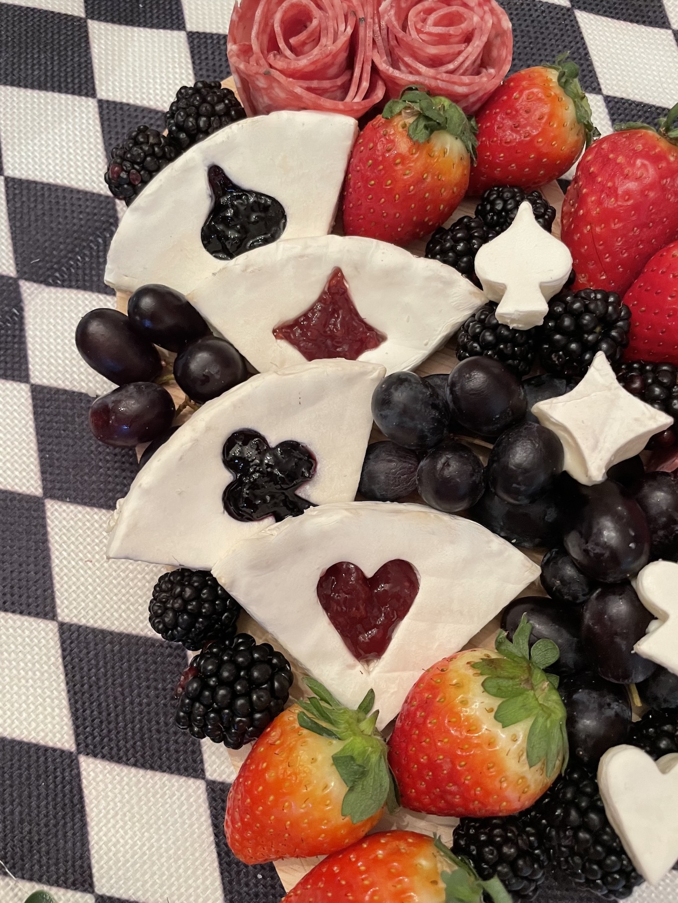 Queen of Hearts Charcuterie Board - Pixie Dust & Posies