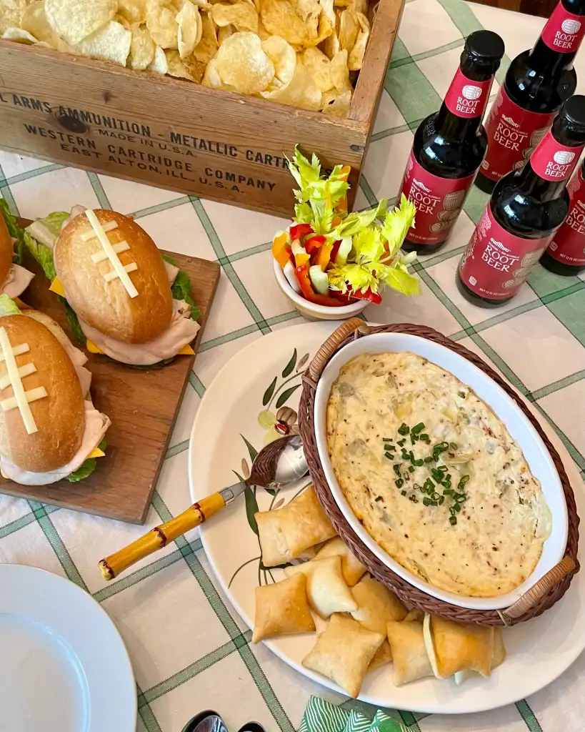 Football Party Menu Ideas - Pixie Dust & Posies