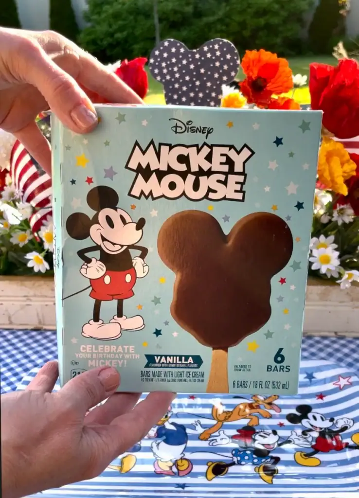 Patriotic Mickey Ice Cream Bars