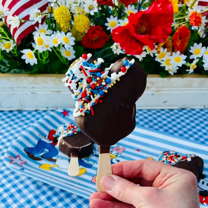 Patriotic Mickey Ice Cream Bars