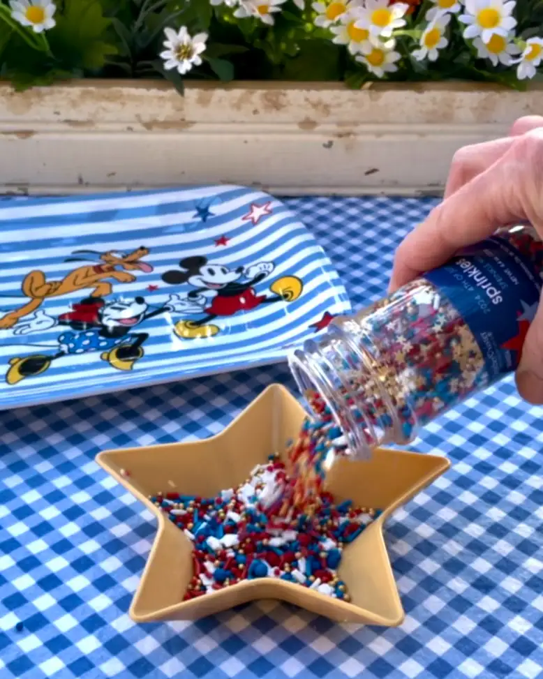 Patriotic Mickey Ice Cream Bars
